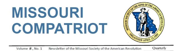 Missouri State Society Links | Missouri Society, SAR
